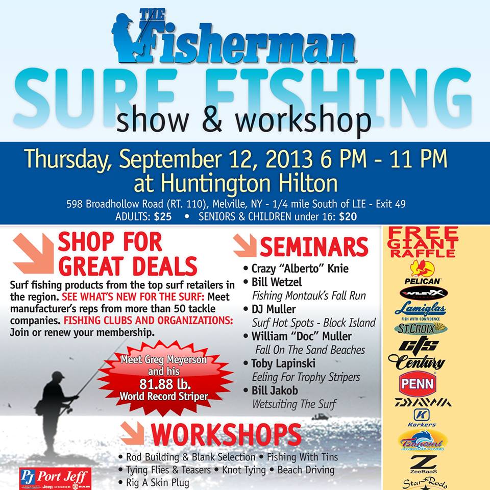 The Fisherman Magazine Surf Fishing Show & Seminar | Surfcaster's Journal